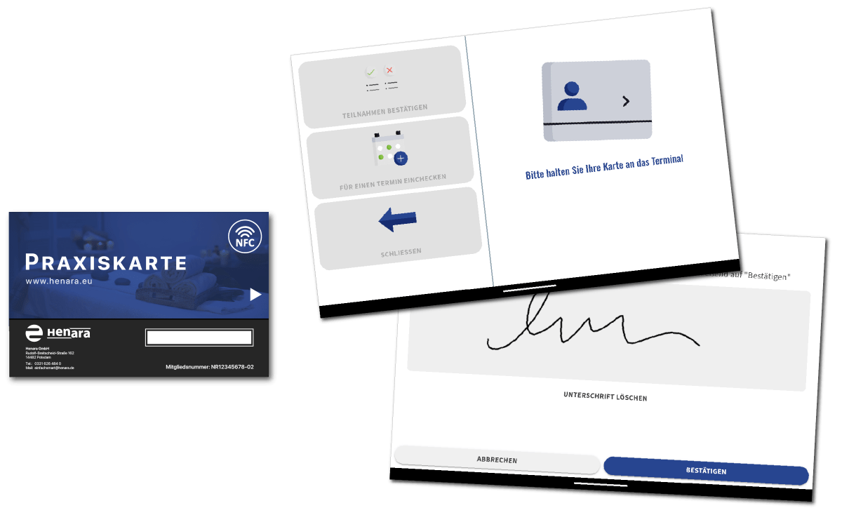 Praxissoftware für Therapeuten – Alle Henara Lösungen